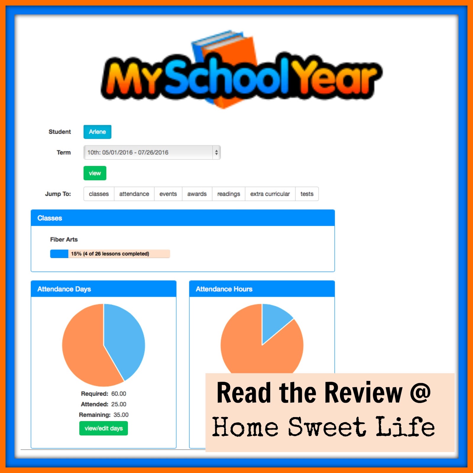 Home Sweet Life: MySchoolYear.com ~ A Crew Review