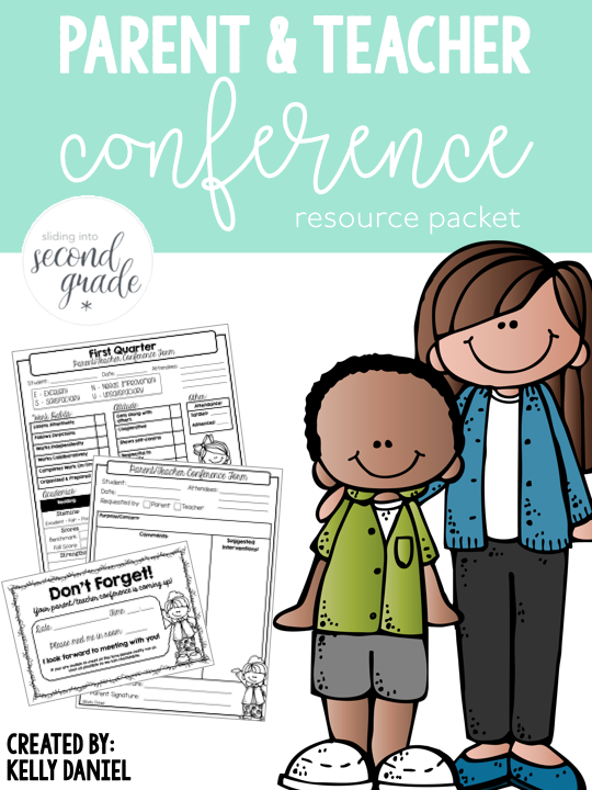 Parent & Teacher Conference Forms FREEBIE | Little Fox Teaching