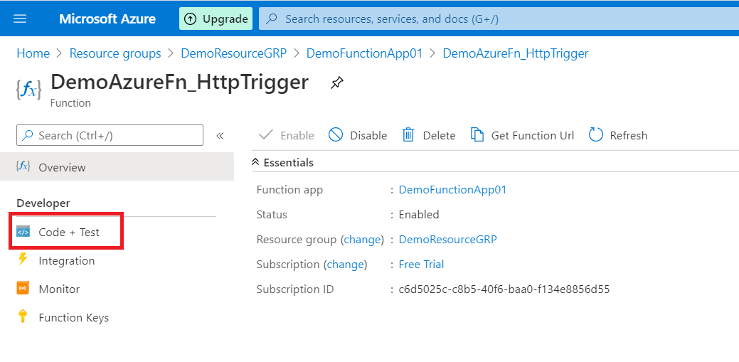SharePoint Journey: Create Azure Function using Azure Portal