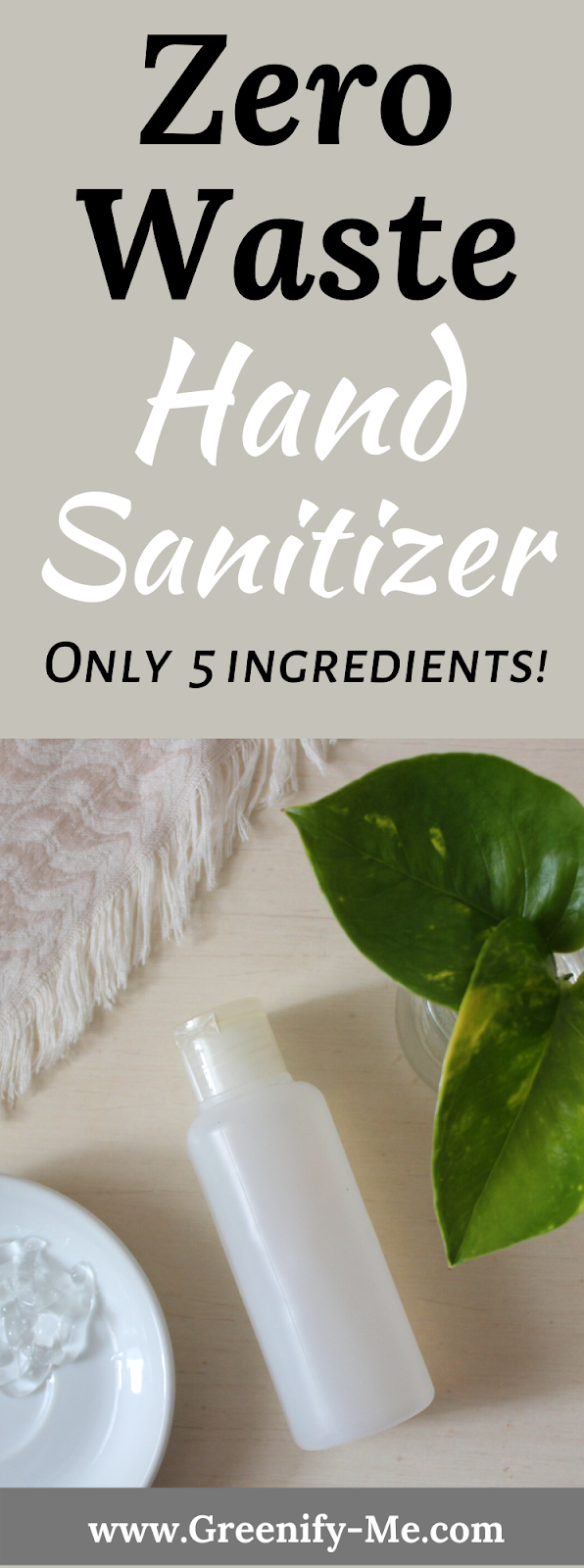Zero Waste Hand Sanitizer - Greenify Me