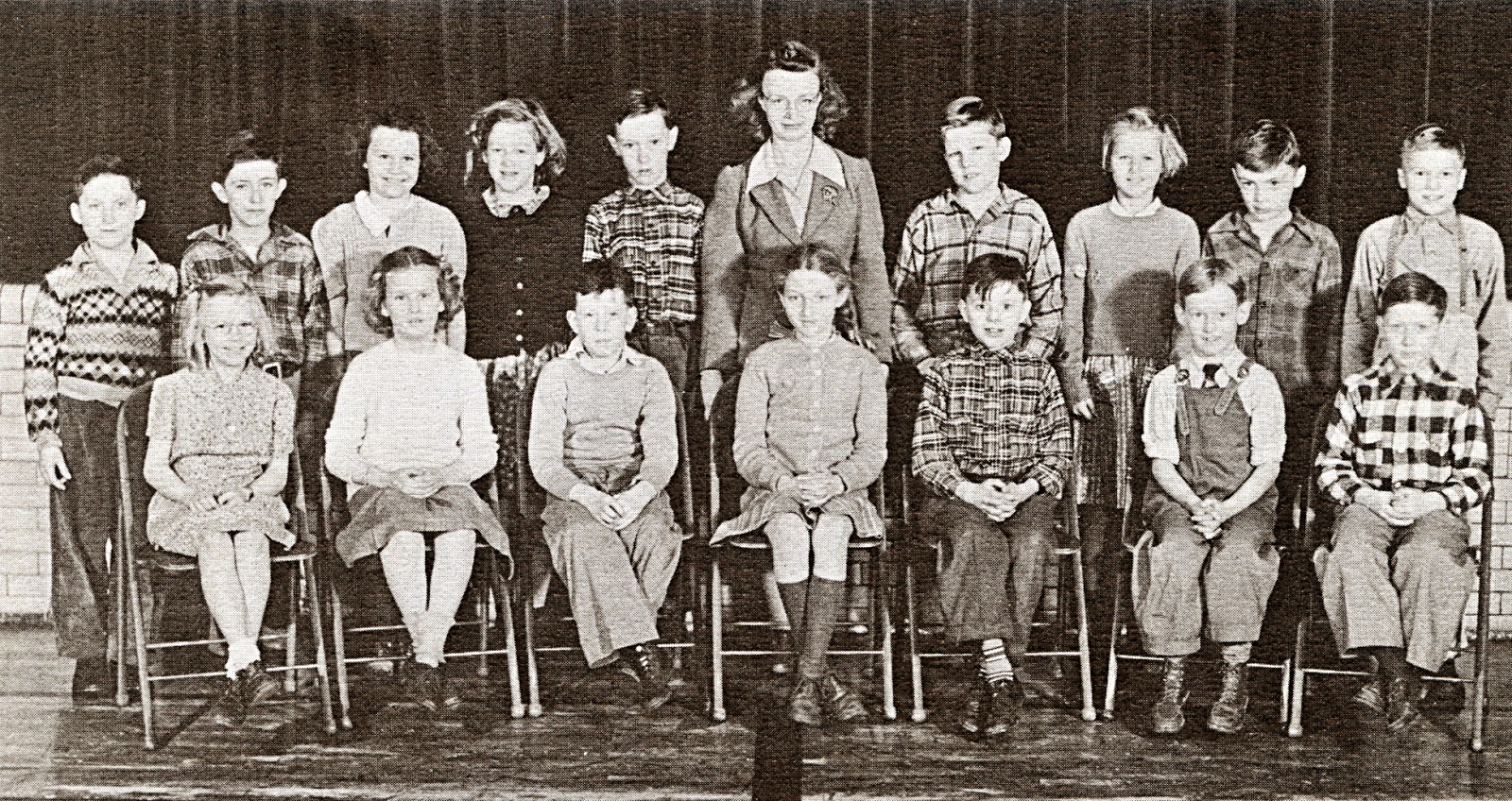Local History Notes: Bainbridge Central School, 4th Grade Classes, 1947