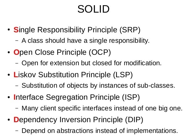 Mastering Test Automation by - Vinod Rane: SOLID principles Mastering Test Automation by - Vinod Rane: SOLID principles