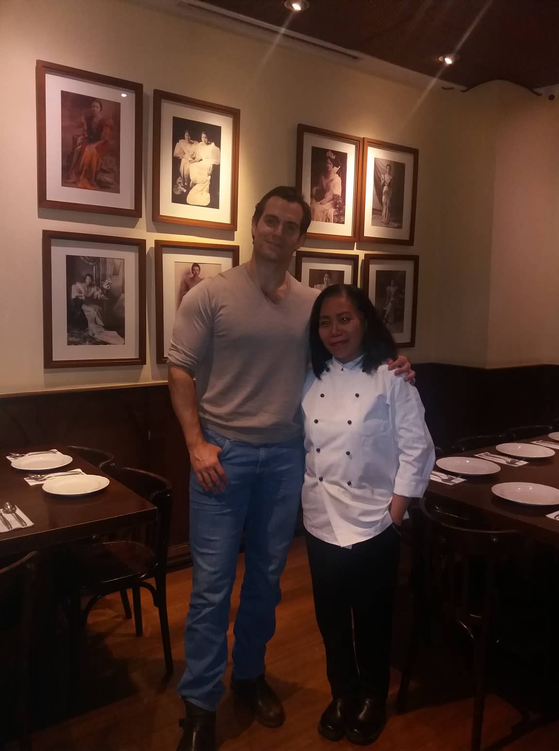 Henry Cavill News: Manila Restaurant Shares Photos With Henry