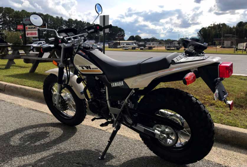 2018 Yamaha TW 200 Dual Sport Trail - Yamaha Old Bikes List