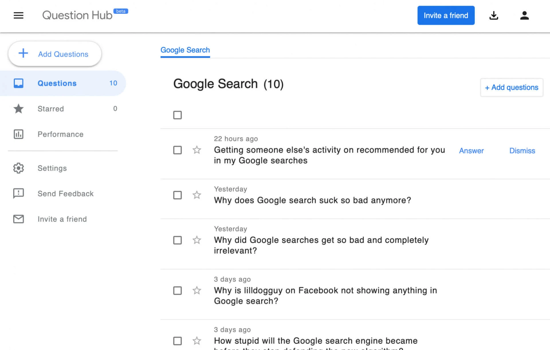 Now Google Question Hub is also available for US-based publishers