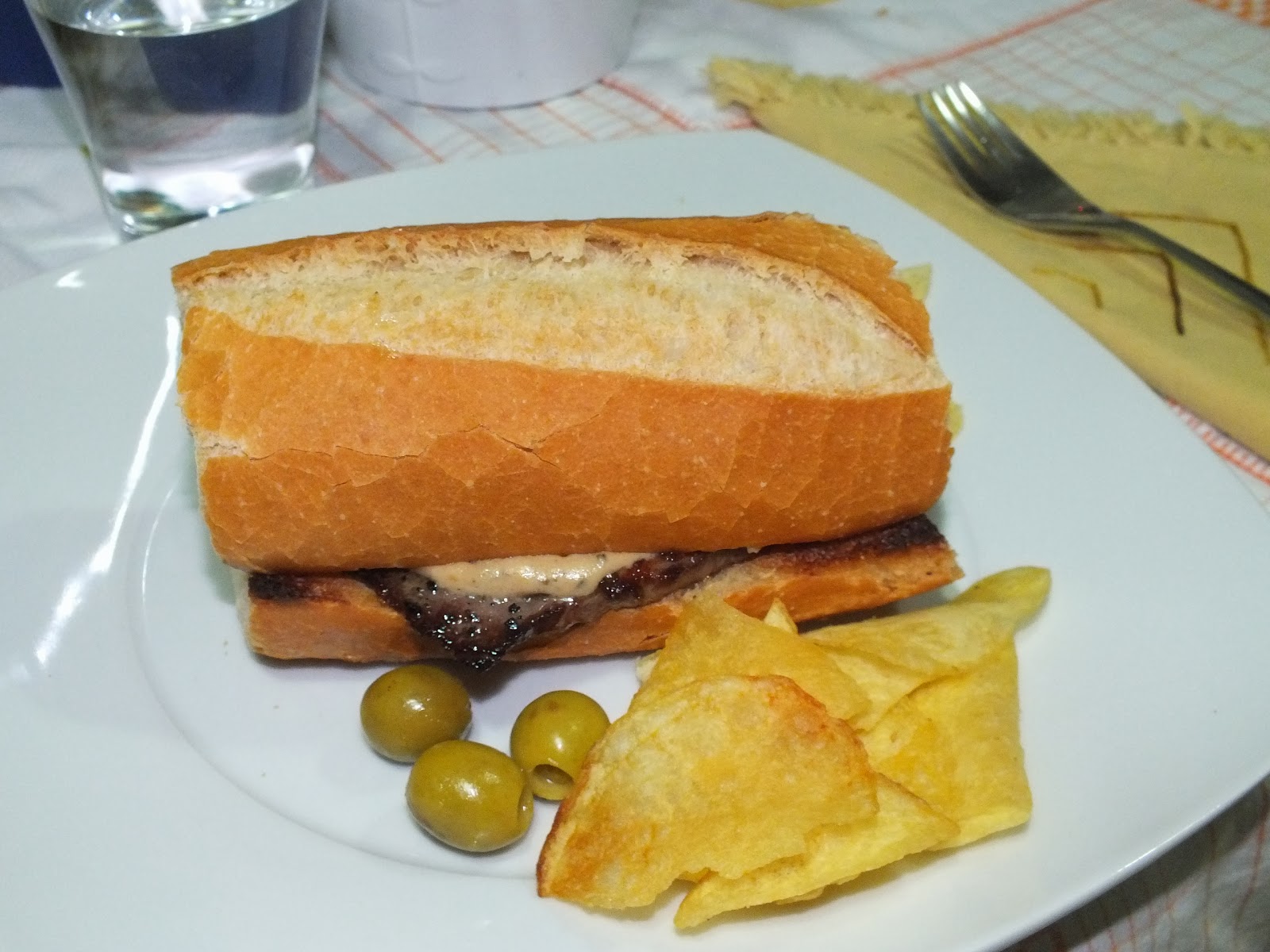 Pepito de Ternera con Crema de Queso