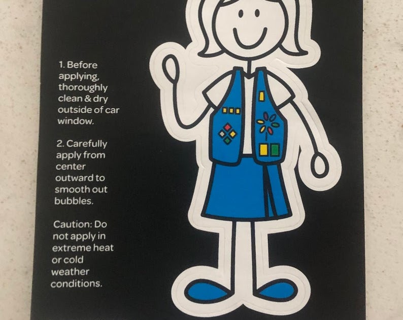 Daisy Troop Activities: Girl Scout Daisy Vinyl Car Decals