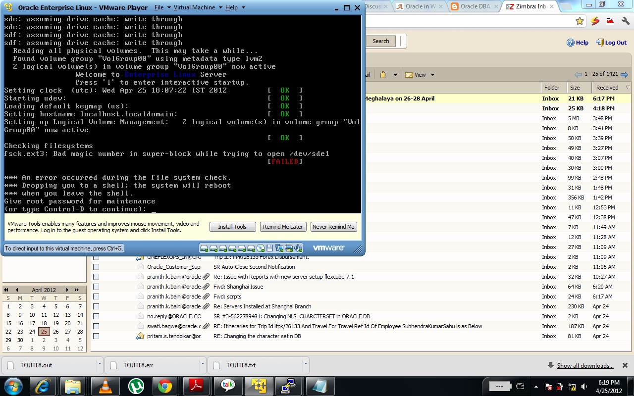 Subhendras Blog Linux Bootup Errorfsckext3bad Magic Number In Super Block While Trying To 0693