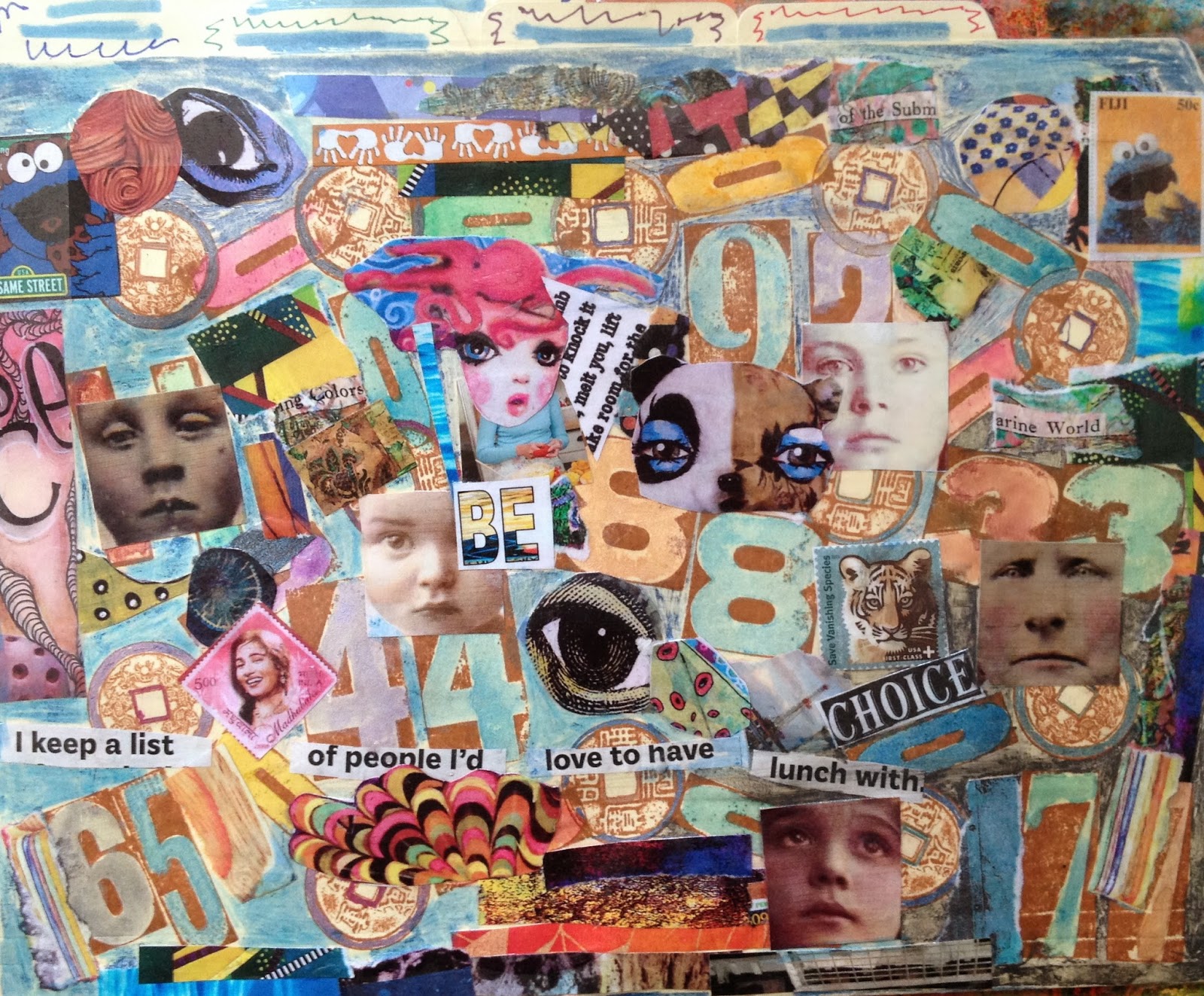 Mail me some art: file folder envelopes