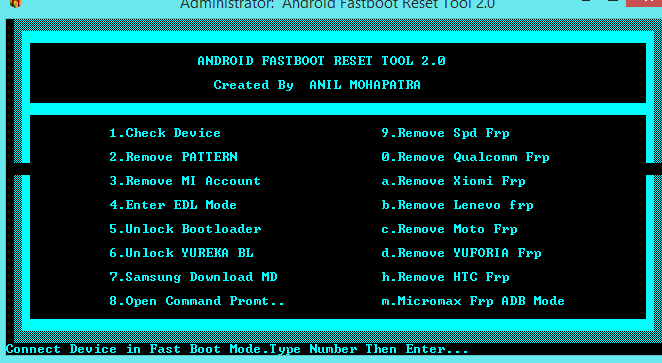 Android fastboot reset tool v1.2 download free - weskorean