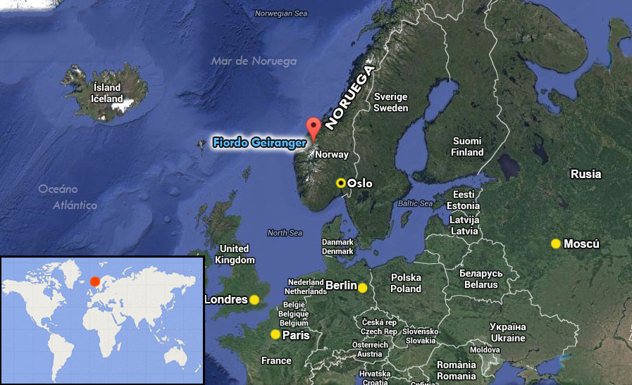 Descubre TU MUNDO: Destino: Fiordo Geiranger, Noruega 'Increíbles ...