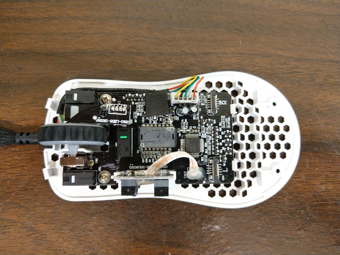 滑鼠 更換按鍵、拆解: Glorious Model O (白) 電競滑鼠 拆解 & 按鍵更換 凱華 GM 電競微動開關 ...