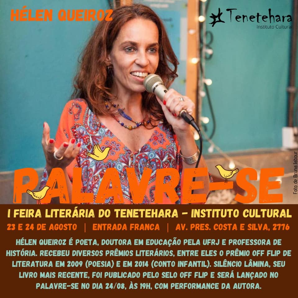 ÉoCombatente: Escritora Carangolense Helen Queiroz vai estar nesse ...