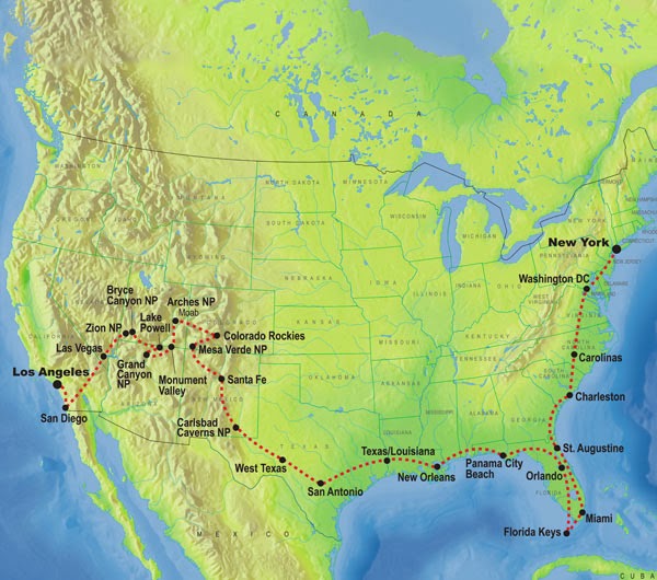 Rachel Ward: Trek America!