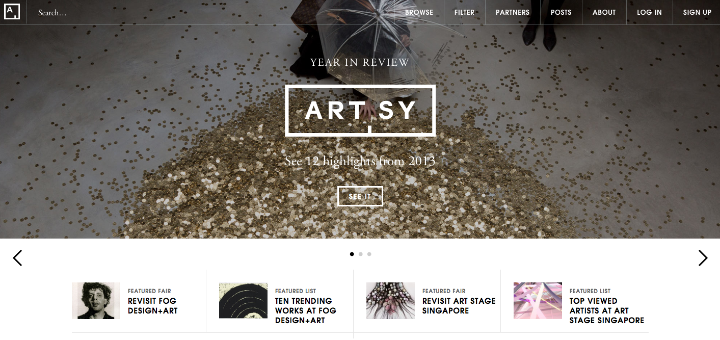 KIM HOWELLS: WEBSITE WEDNESDAY. ARTSY.NET