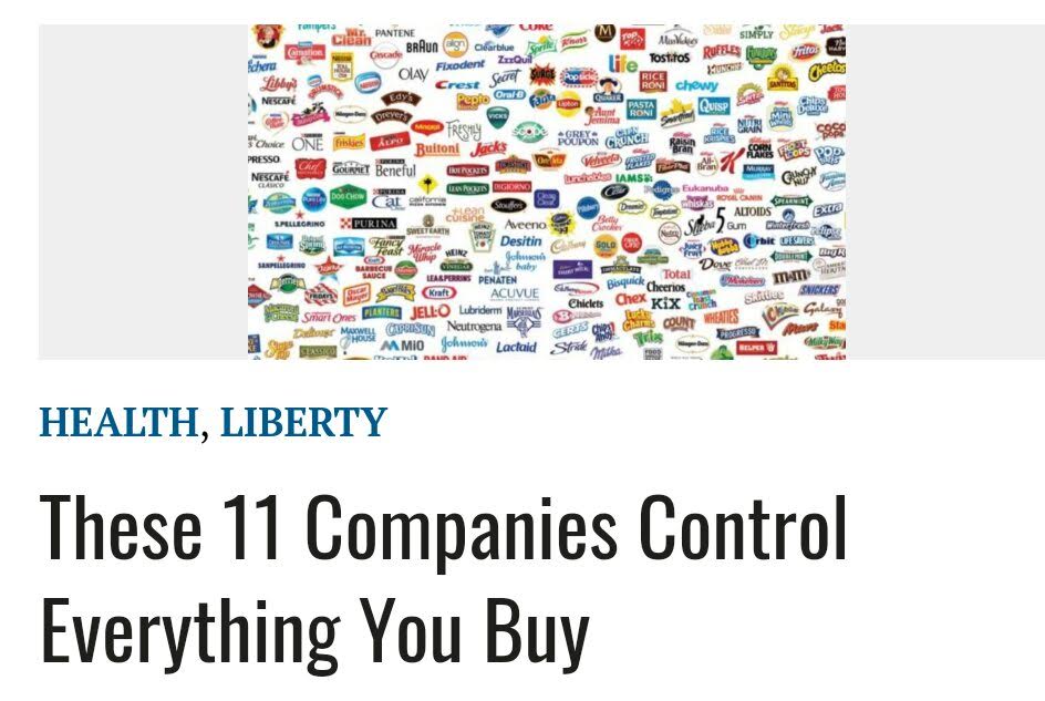 光明會 錫安長老會 聖羅馬帝國和NWO 及森遜密碼驗證: 這11家公司控制了你買的一切東西