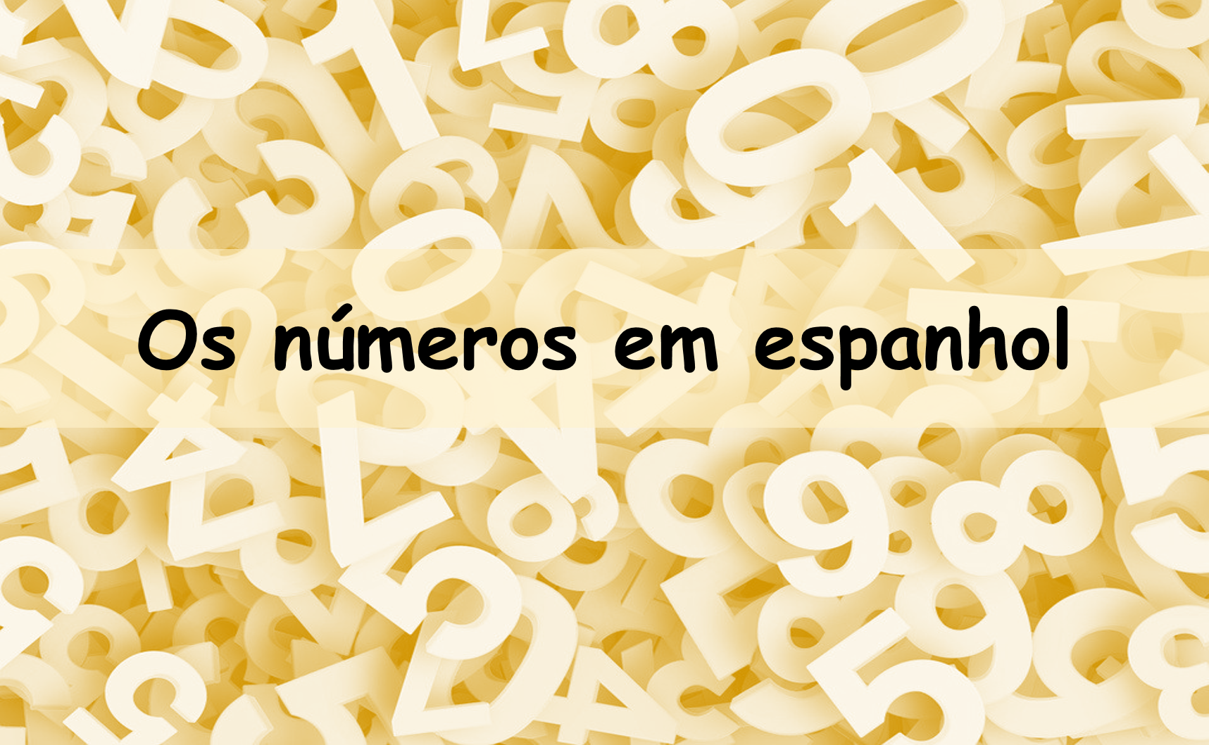 Números em espanhol