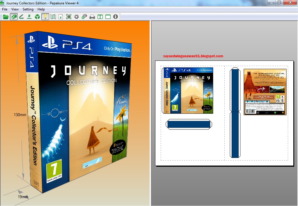 Our World: Papercraft Cover Playstation 4