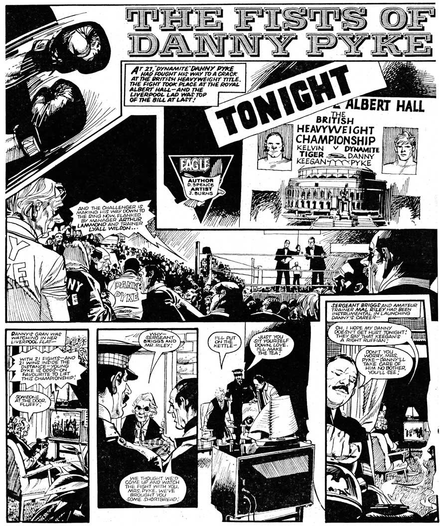 British Comic Art: The Fists of Danny Pyke