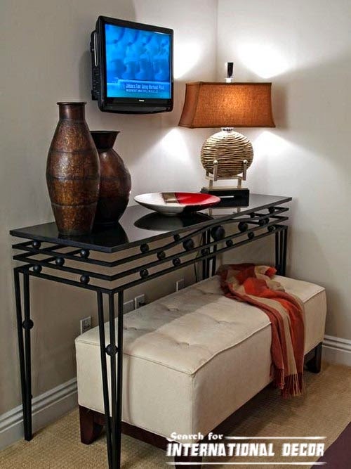 Luxury console table for modern interior