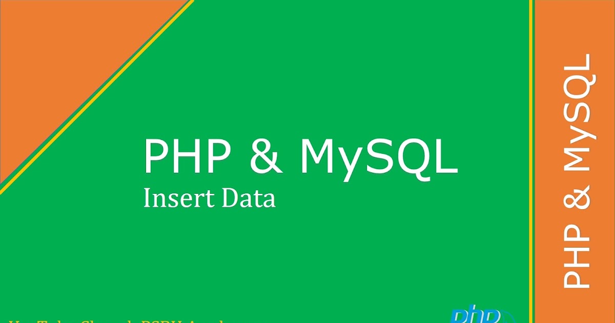 Php With Mysql Create Form And Insert Data To Table Web App