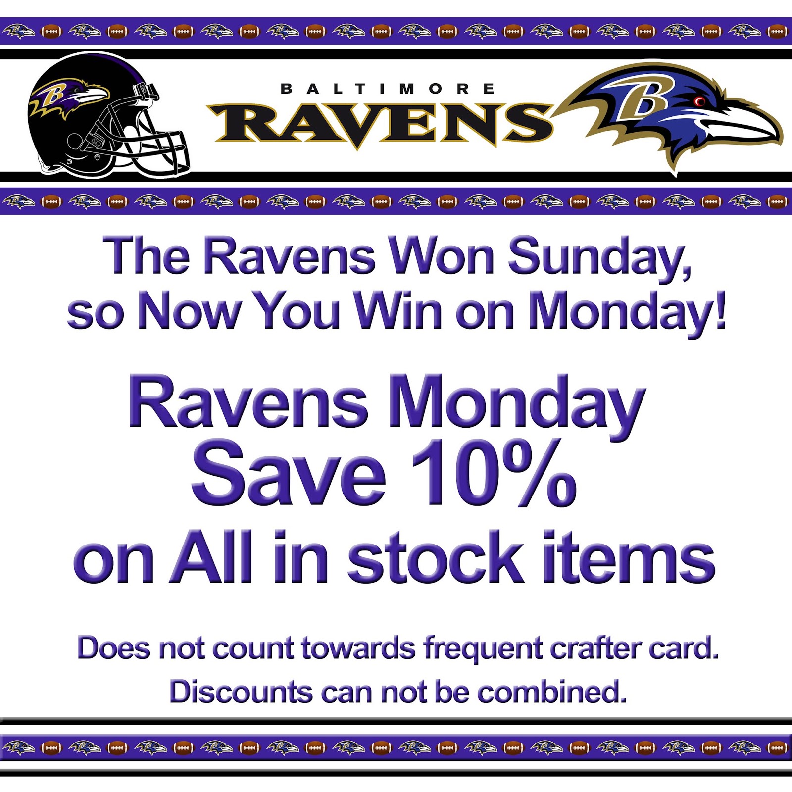 Photo Scraps: Ravens Monday Special!