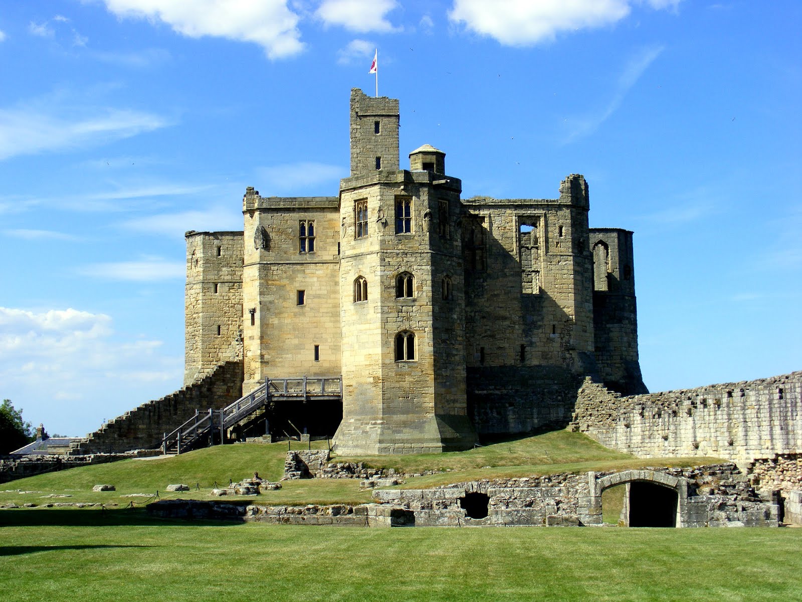 Licence to Crenellate: Warkworth Castle, Northumberland