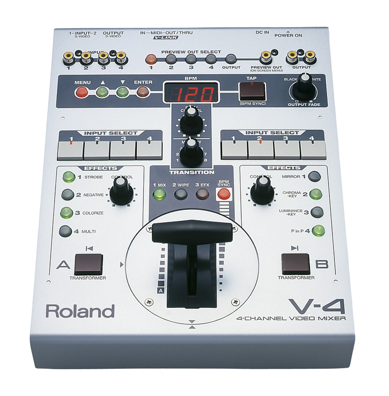 Pelbagai Produk Untuk Pilihan Anda: V-4 (4-Channel Video Mixer)