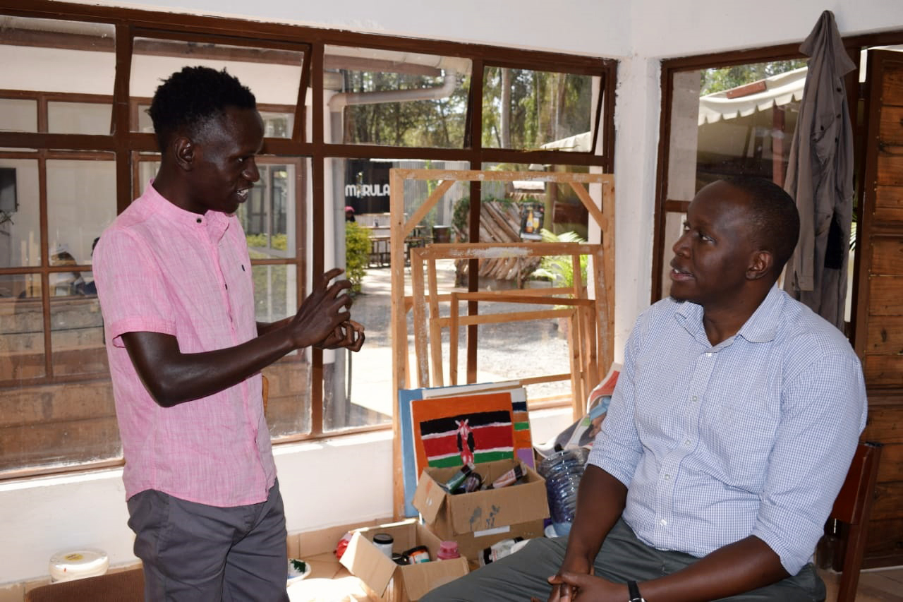 Remote interview with Kenyan visual artist Kevin Ndege