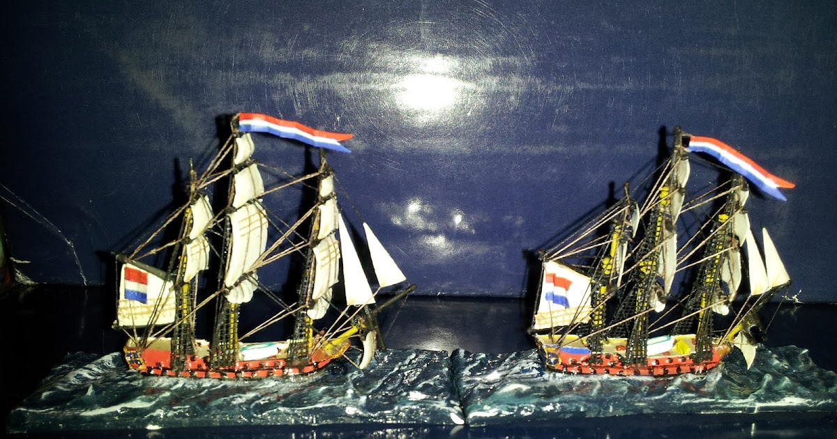A Miniatures Hobby Room: Two Navwar 1:1200 50 Gun Ships