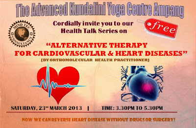 Invitation to a FREE Health Talk on “Alternative Therapy for ...