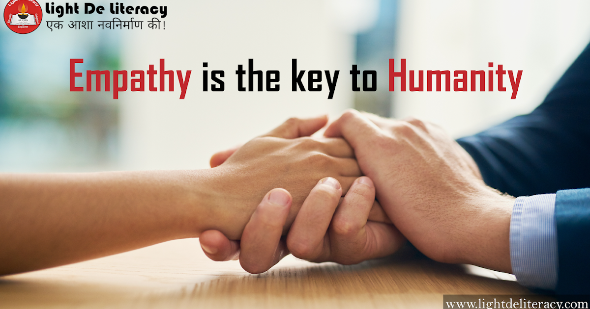 Empathy is the key to humanity