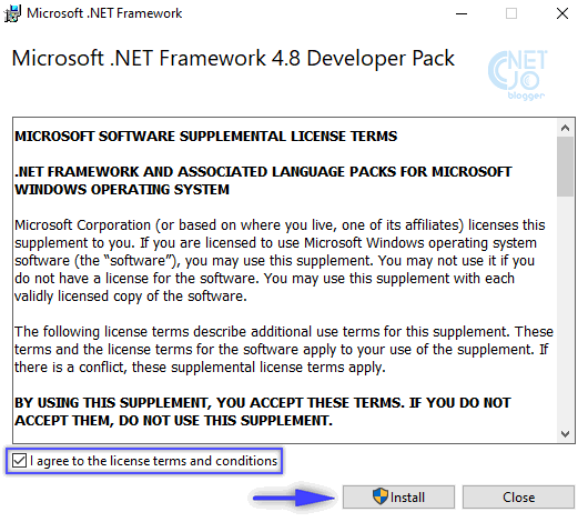 تنزيل وتثبيت برنامج Framework .Net 4.8v احدث نسخة للحاسوب 2021 - مجال