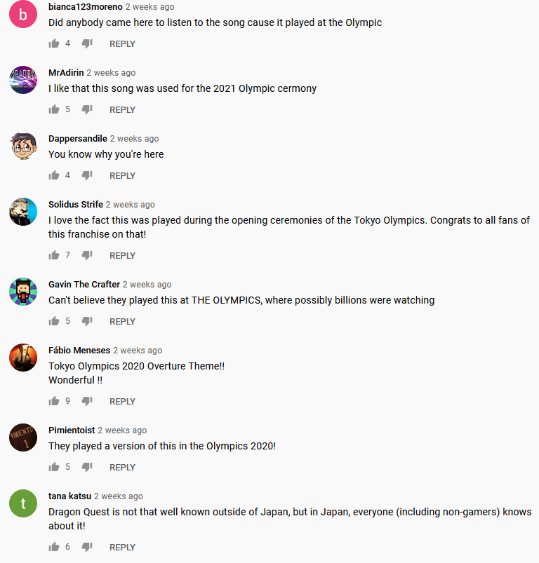 KoopaTV: The Dragon Quest Overture at the Tokyo 2021 Olympics Wasn't a "Scandal"