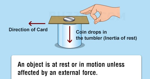 Newton's laws of motion: Newton's first law