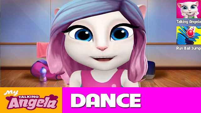 My Talking Angela, Talking Angela Sky High, Unicorns Angela, Run Ball ...