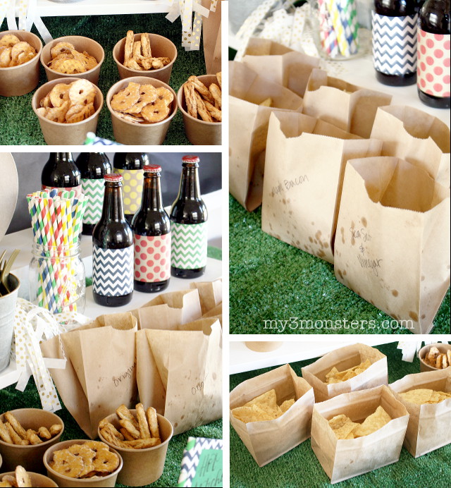 My 3 Monsters: ENTERTAINING || Super Snack Showdown Football Party