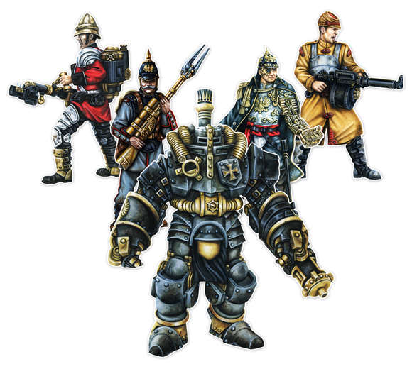 The Thunder Guard: 28mm Steampunk by Spartan Games