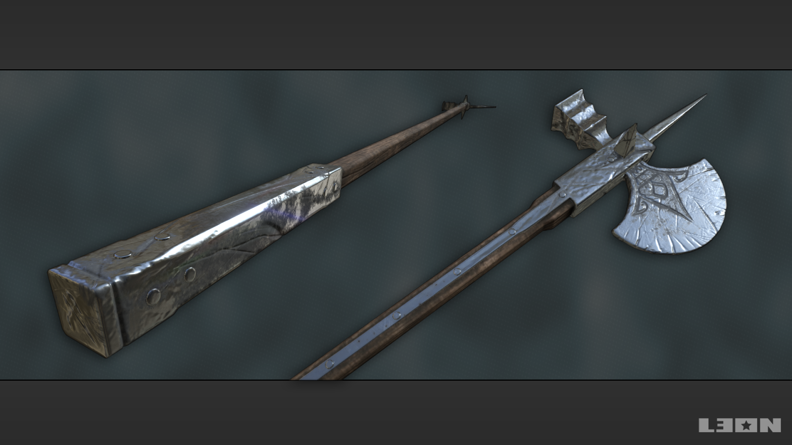 Sketchsofrantic: Fantasy Weapons Bumdle | Halberd