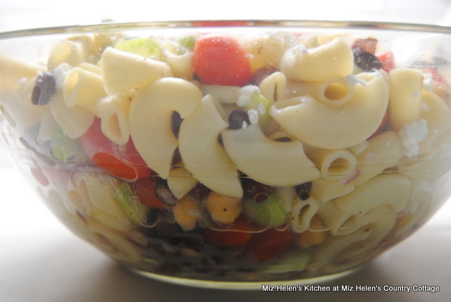 Three Bean Pasta Salad