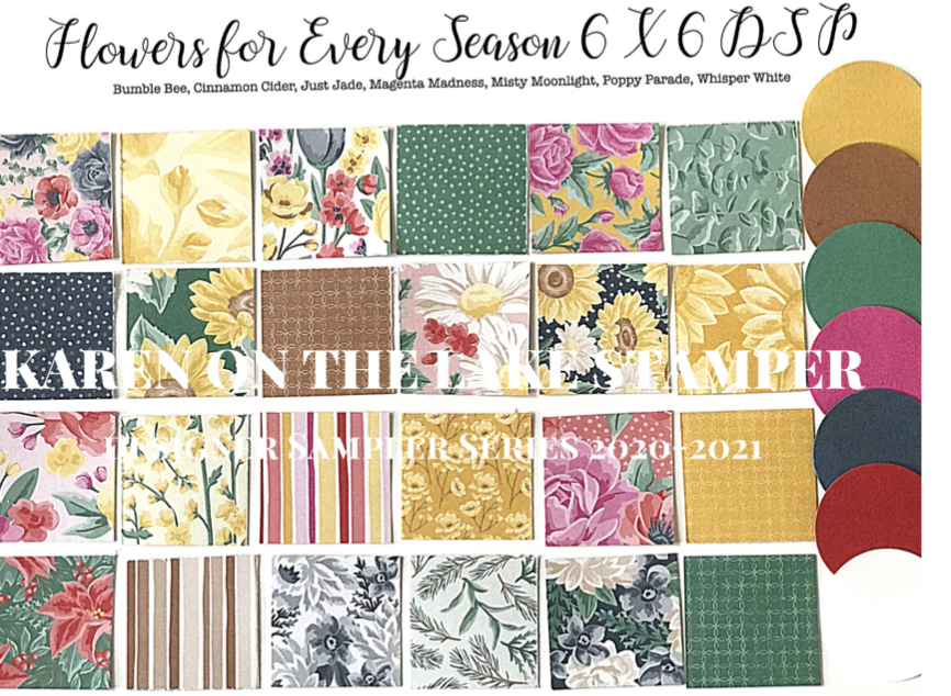 Karen On The Lake Stamper: Designer Series Paper Samplers