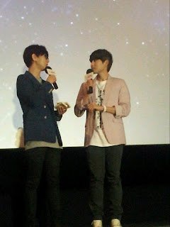 SUPER JUNIOR: 120622 YEWOOK Couple at I AM Movie Screening at CGV