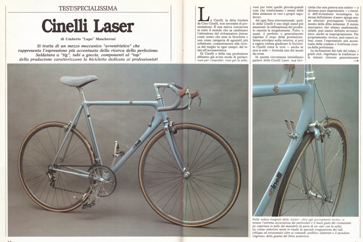 CATALOGUES CINELLI: CINELLI LASER