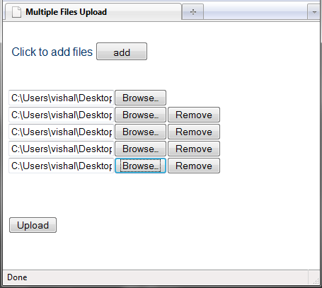 Uploading Multiple Files by Dynamically generated FileUpload Control in ...