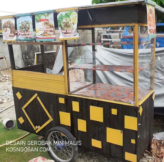 30 Desain Gerobak Unik Dan Minimalis Kosngosan