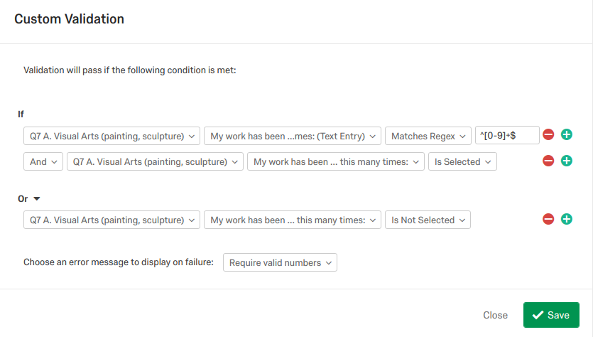Paul Gestwicki's Blog: Custom validation and scoring of the Creative ...