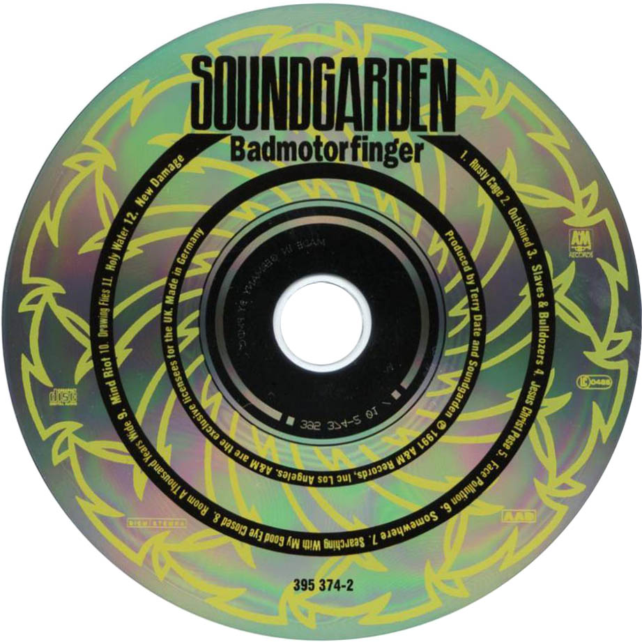ESCENARIO GRUNGE: DISCOGRAFIA SOUNDGARDEN