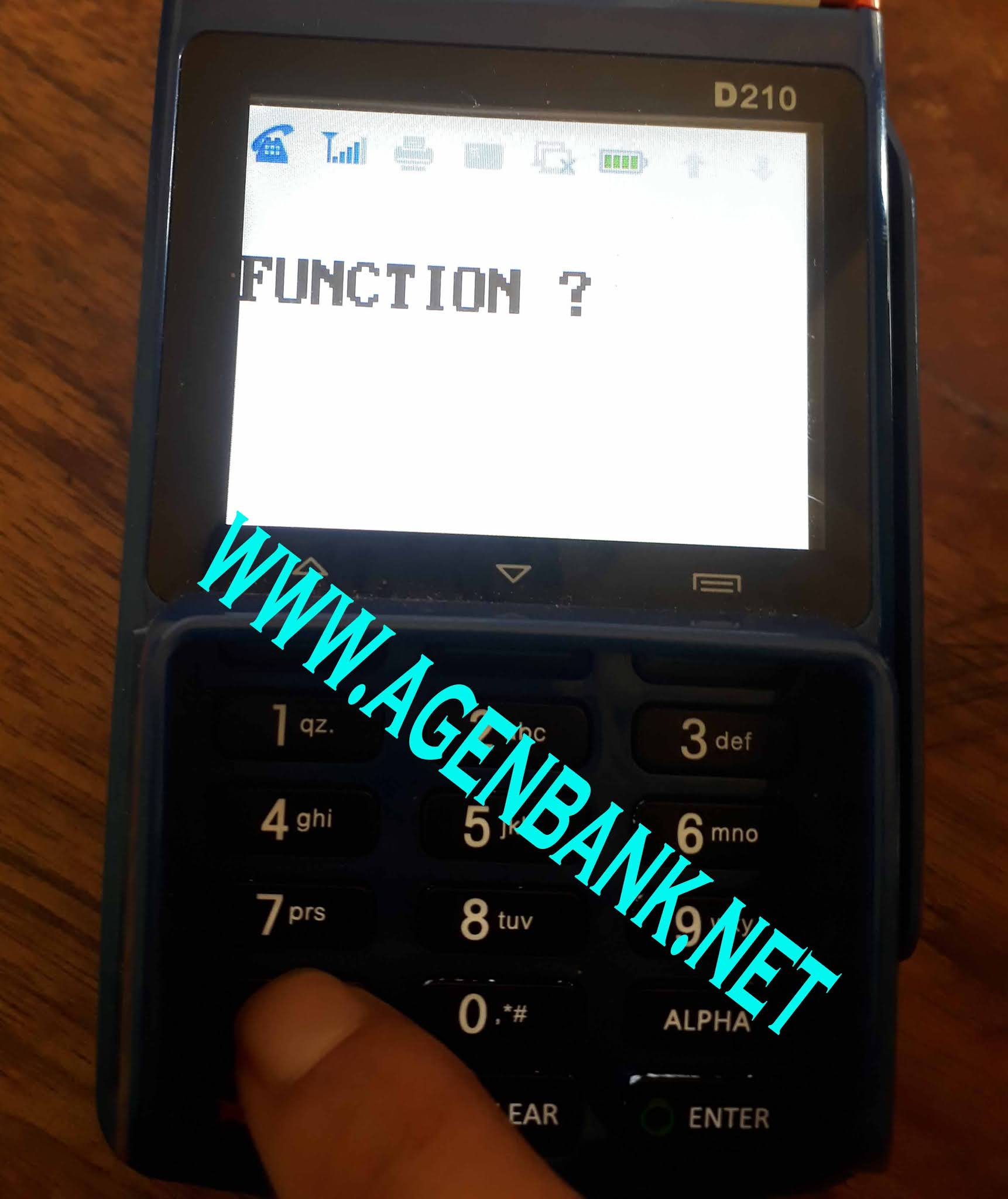 Matikan Bunyi Beep pada keypad EDC BRILink PAX D210 - AGENBANK.NET ...