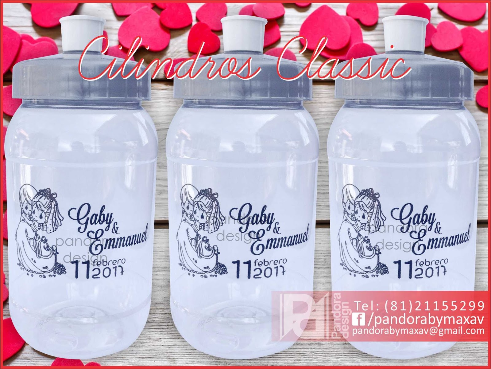 Termos personalizados para fiestas | Pandora Design-Portafolio